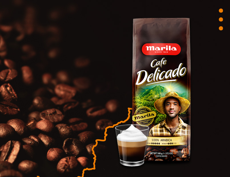 Marila Cafe Delicado 500 g - Kawa ziarnista - Morele.net